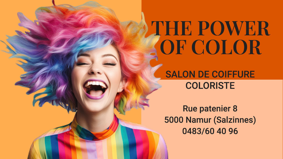 Galerie - The Power of Color - Salon de coiffure coloriste à Namur